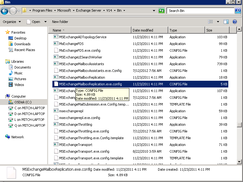 Configure MRS to Efficiently and Consistently Move Mailbox’s | Mitch's Blog